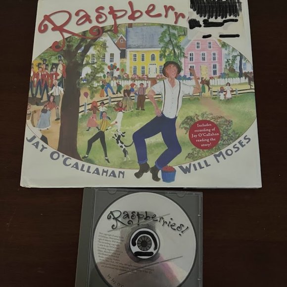 Media | Raspberries Hardcover Book And Cd Audiobook Ex Lib Copy | Poshmark